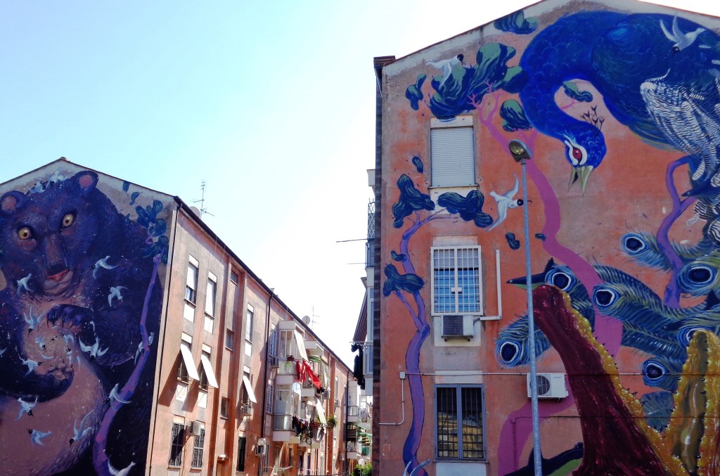 Rome, San Basilio – street art walking – Urban Kultur Blog